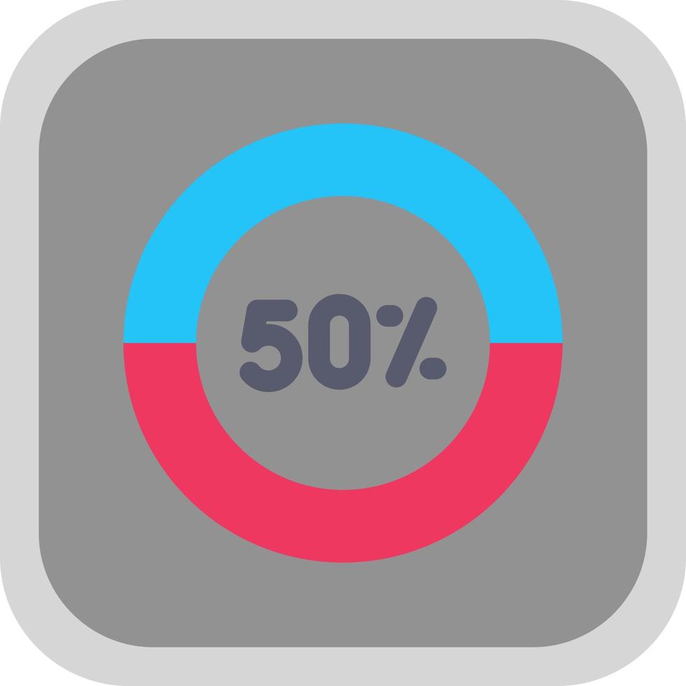 Half Pie Chart Vector Icon Design 20161481 Vector Art at Vecteezy Half Pie Chart Vector Icon Design 20161481 Vector Art at Vecteezy