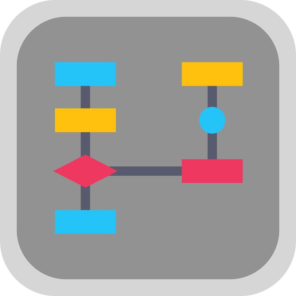 Flowchart Vector Icon Design 20161490 Vector Art at Vecteezy