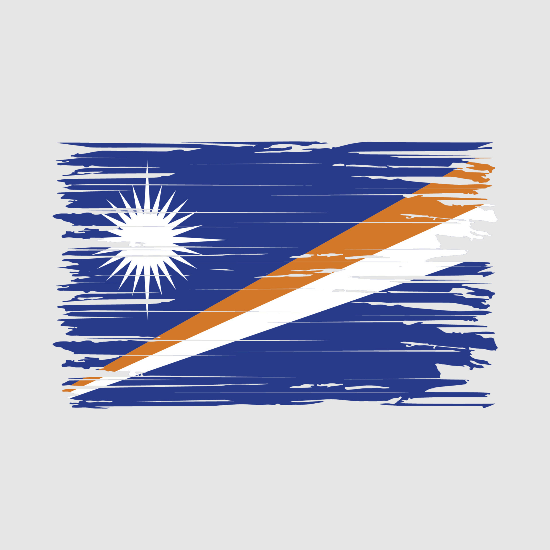 Marshall Islands Flag Brush Strokes 20166204 Vector Art at Vecteezy