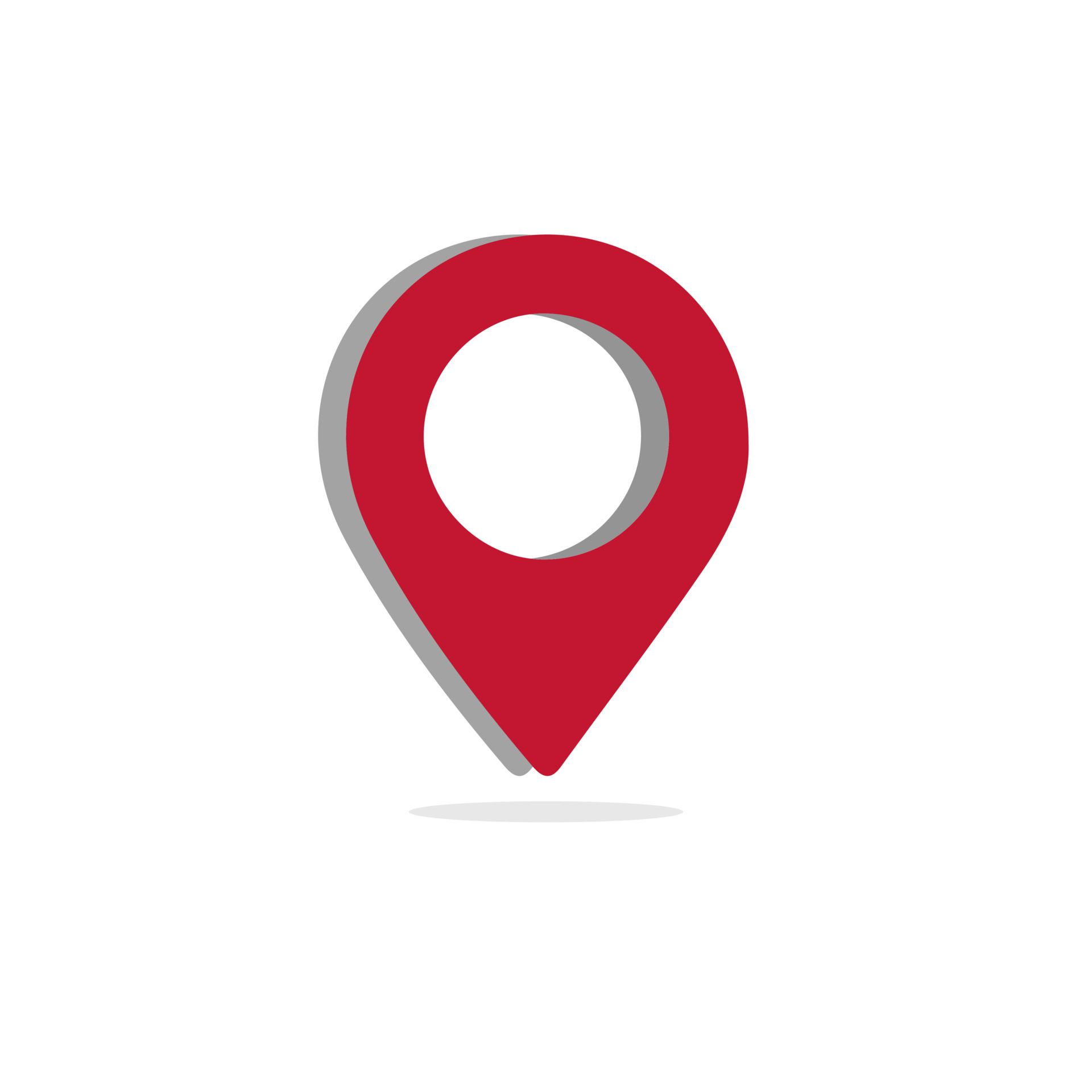 Map Pin Location Icons Modern Map Markers Vector Illustration On A