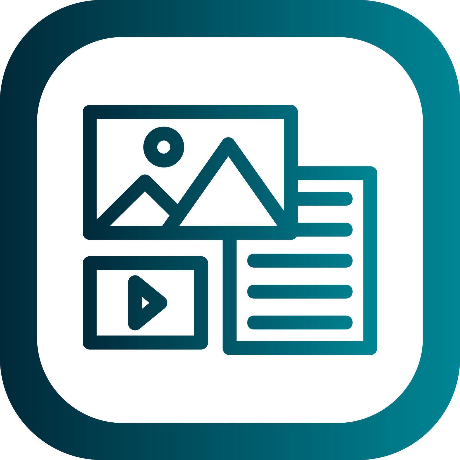 Unstructured Data Vector Icon Design 20173927 Vector Art at Vecteezy