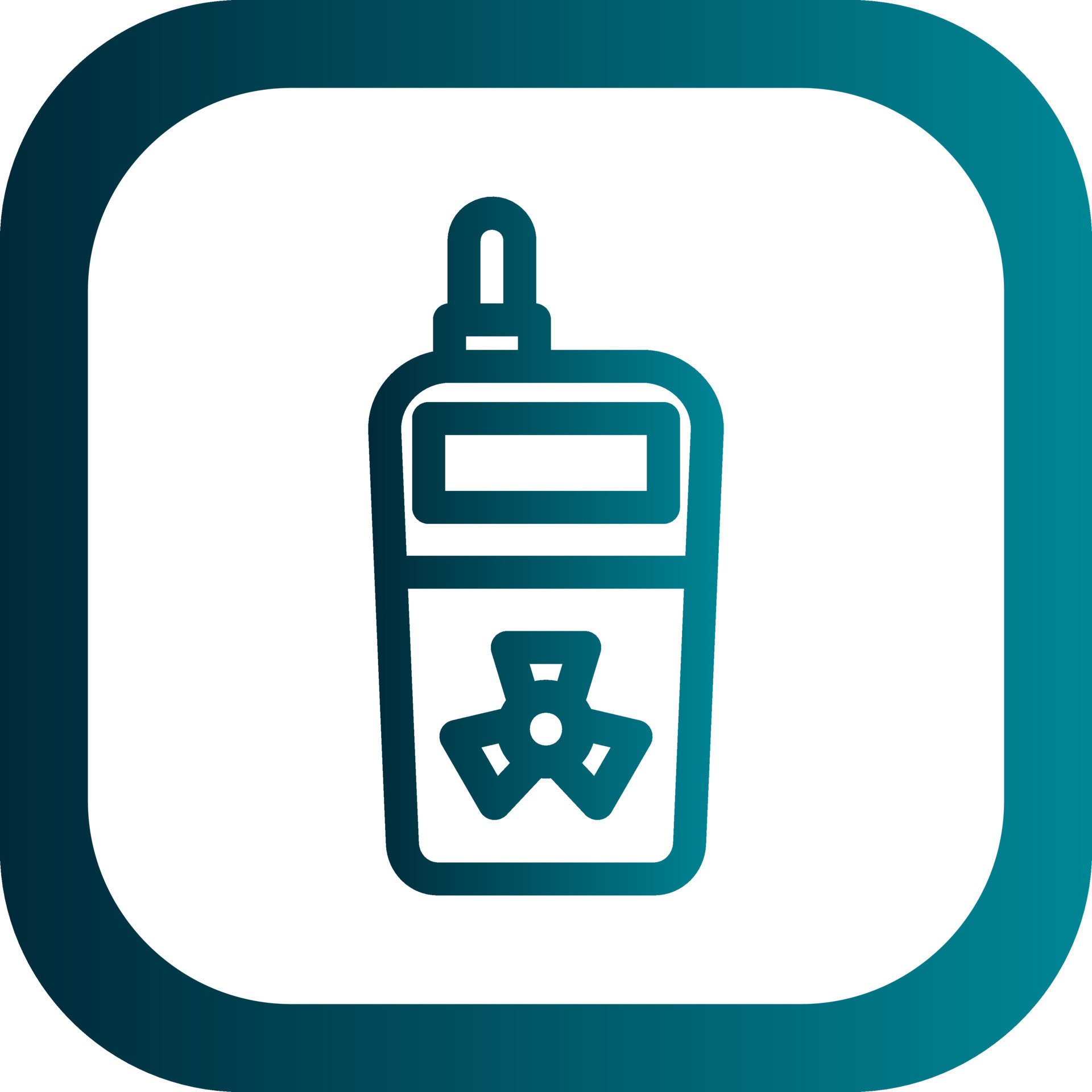 Radiation Detector Vector Icon Design 20174342 Vector Art At Vecteezy