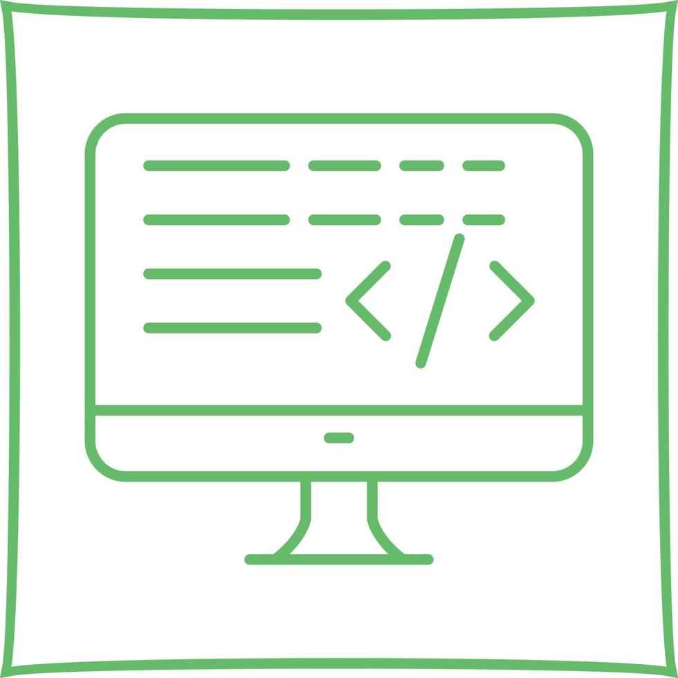 Coding Line Icon 20185508 Vector Art At Vecteezy 4978