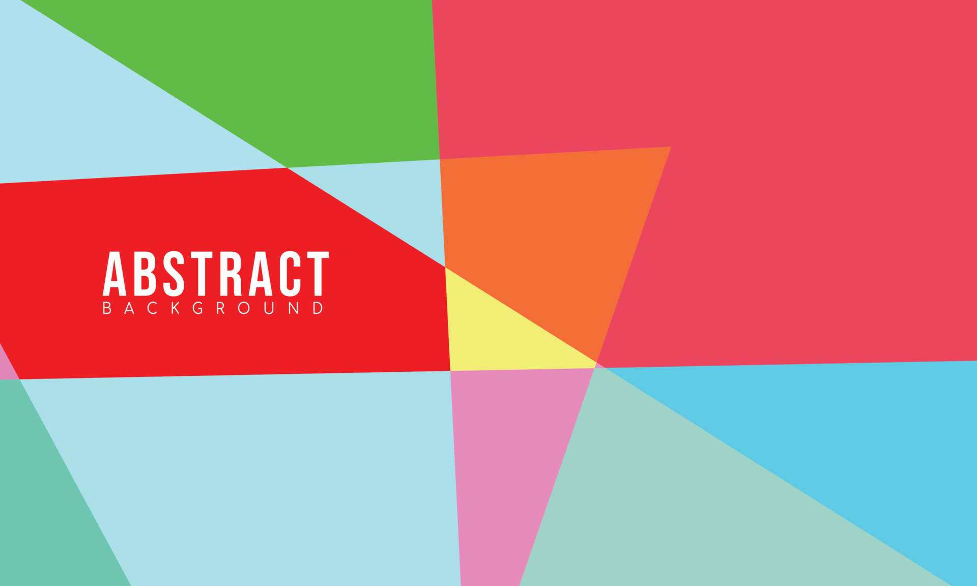 Colorful Abstract Geometric Flat Background. Wallpaper Vector Eps 10 ...