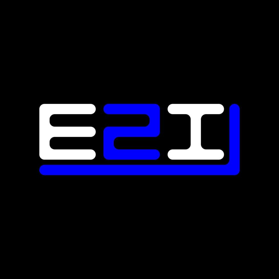 ezi letra logo creativo diseño con vector gráfico, ezi sencillo y moderno logo. 20189012 Vector ...