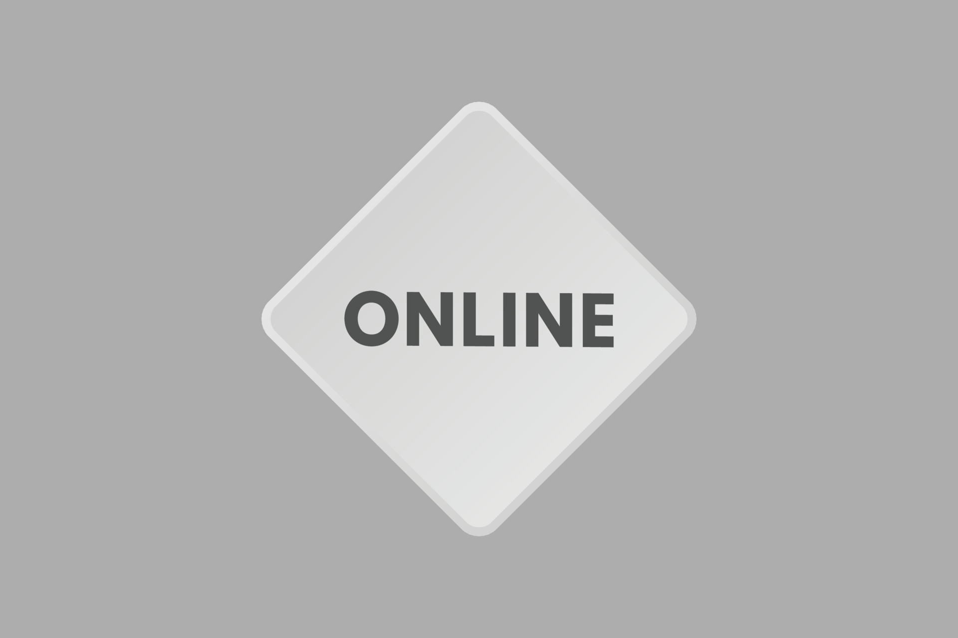 Online Text Button Online Sign Icon Label Sticker Web Buttons 20197663 Vector Art At Vecteezy