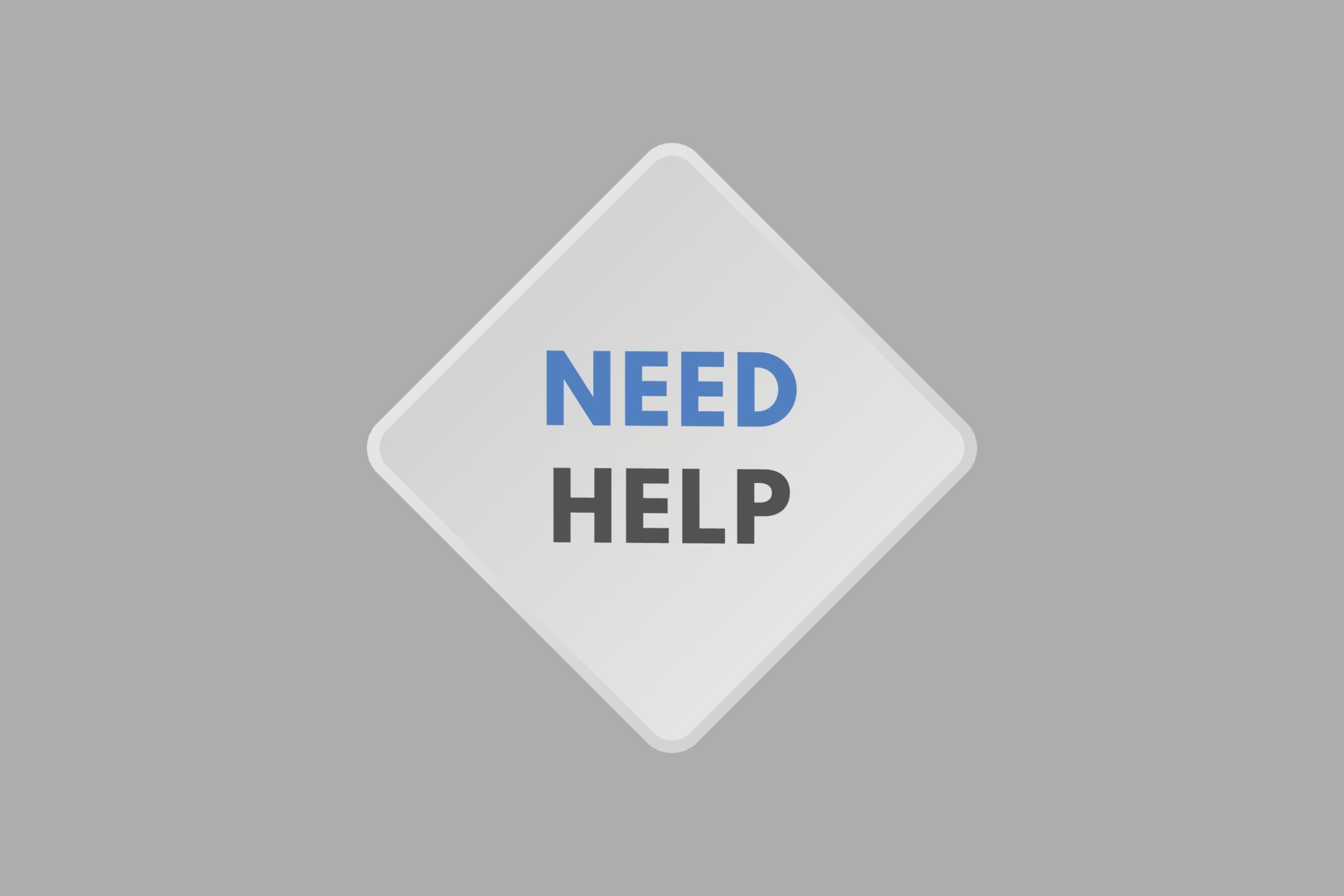 Need Help text Button. Need Help Sign Icon Label Sticker Web Buttons 20197683 Vector Art at Vecteezy