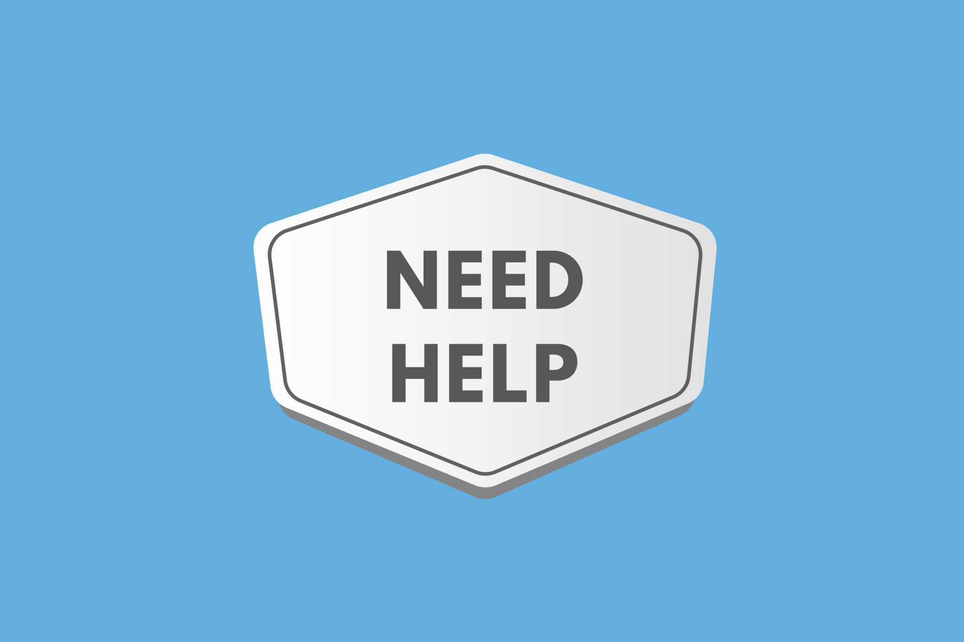 Need Help text Button. Need Help Sign Icon Label Sticker Web Buttons ...