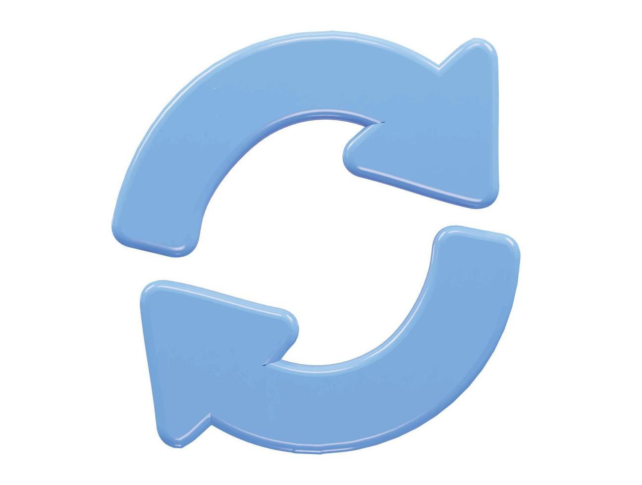 Refresh Icon 3d Rendering Vector Illustration 20198032 Vector Art At Vecteezy