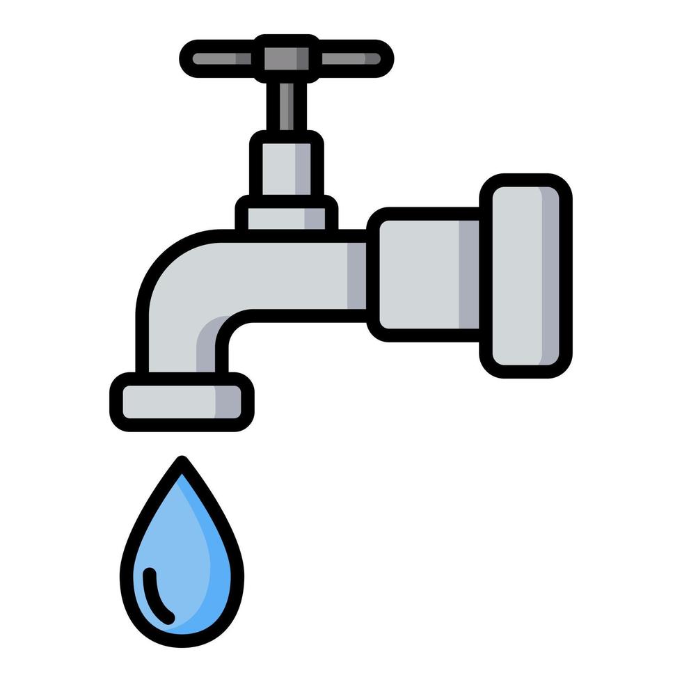 Water tap icon. 20198705 Vector Art at Vecteezy Water tap icon. 20198705 Vector Art at Vecteezy