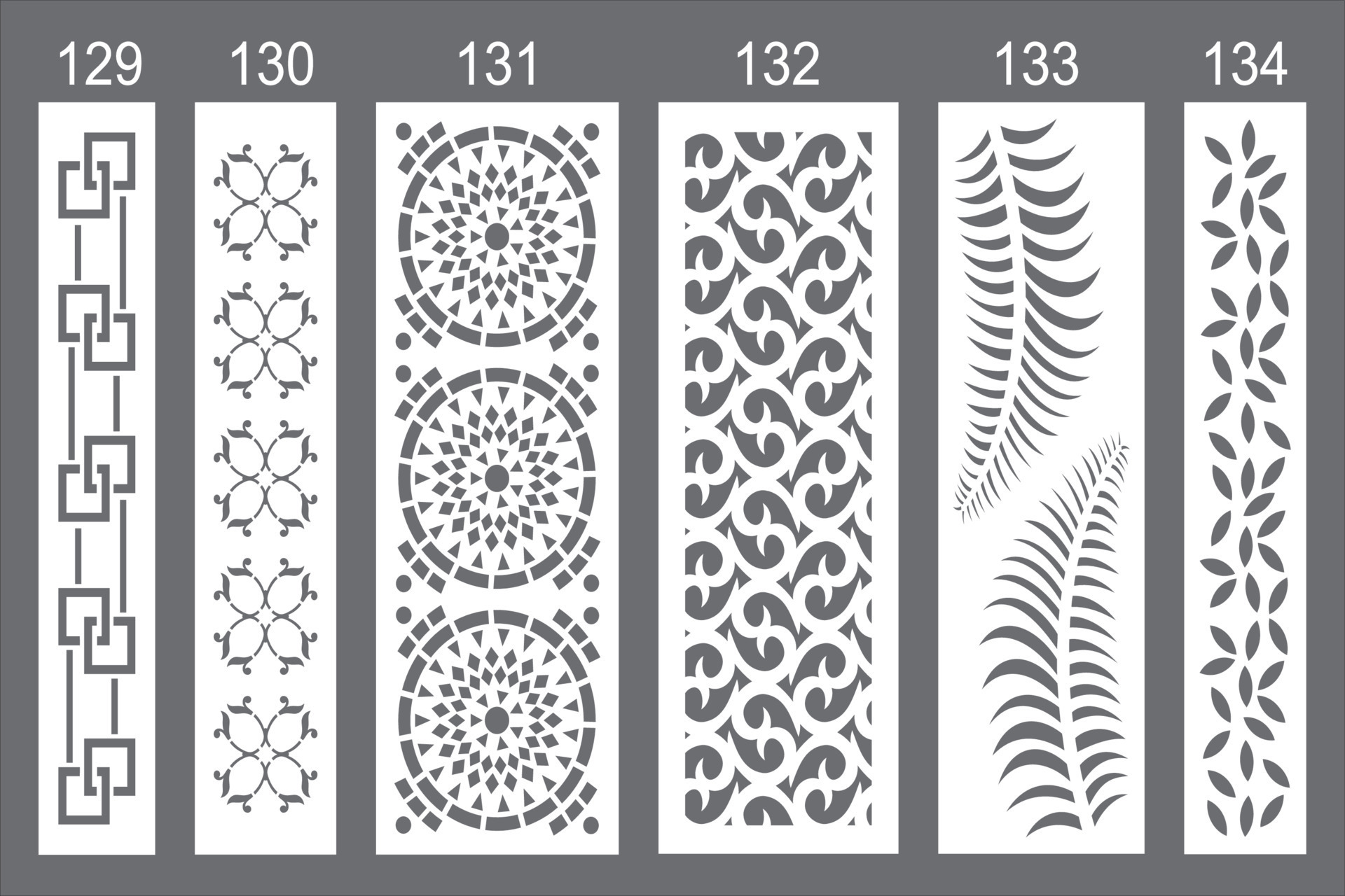 Jali Design For Laser Cutting And Cnc Machine 20202110 Vector Art At