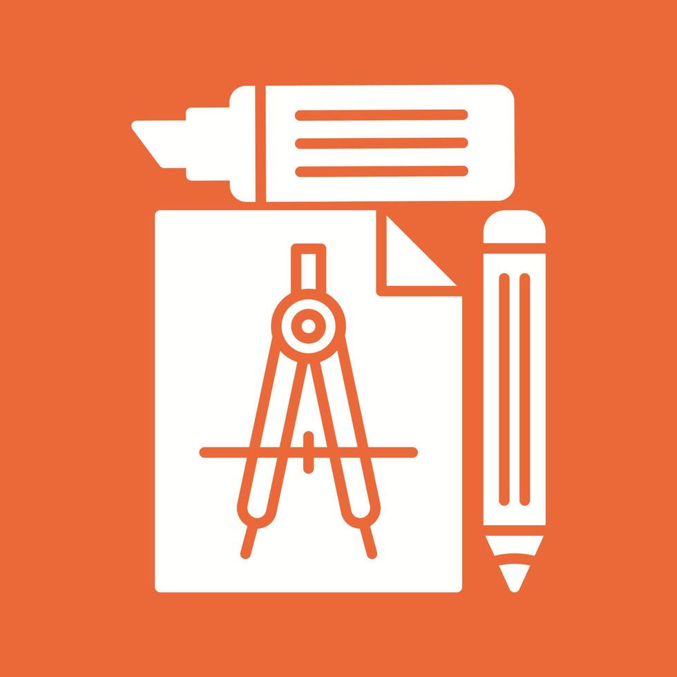 Study Tools Vector Icon 20209528 Vector Art at Vecteezy
