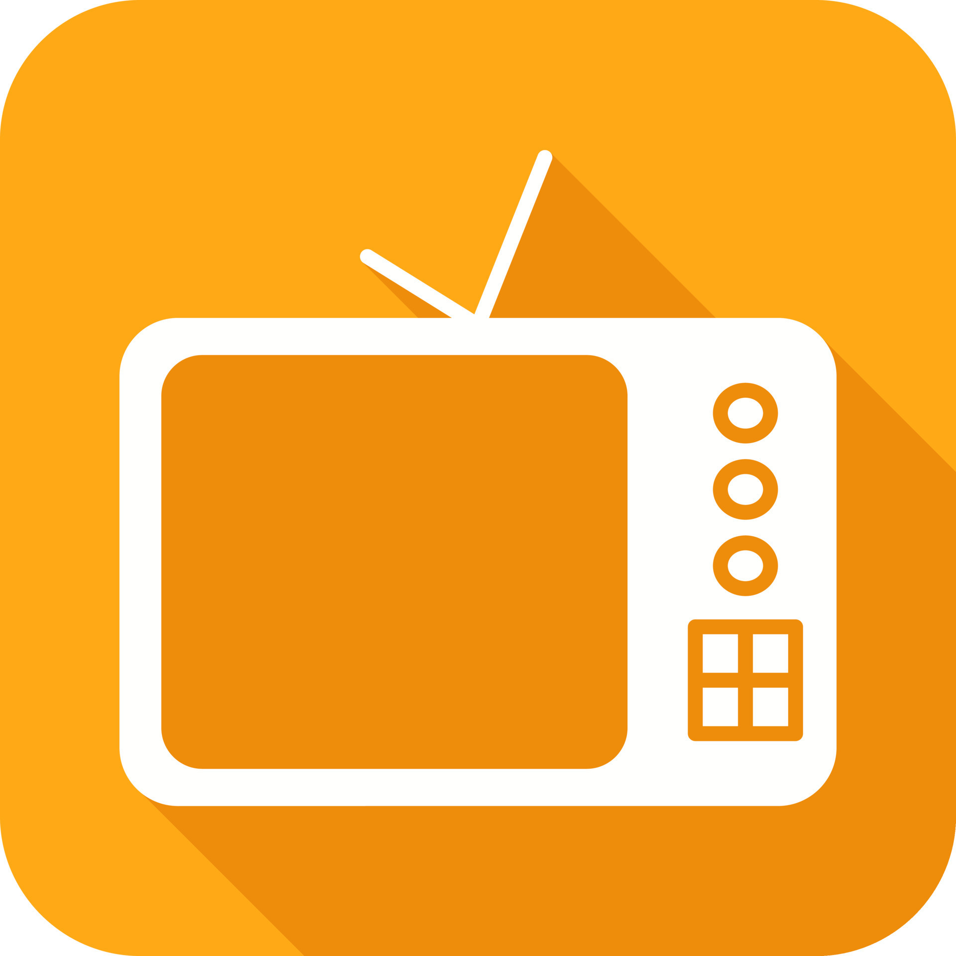 icono de vector de televisor 20213984 Vector en Vecteezy