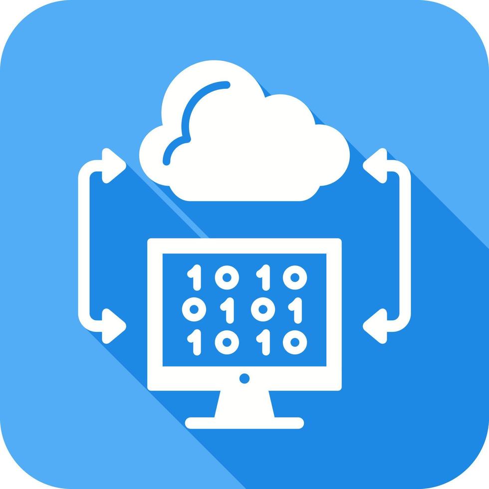 Cloud Coding Vector Icon 20216677 Vector Art at Vecteezy