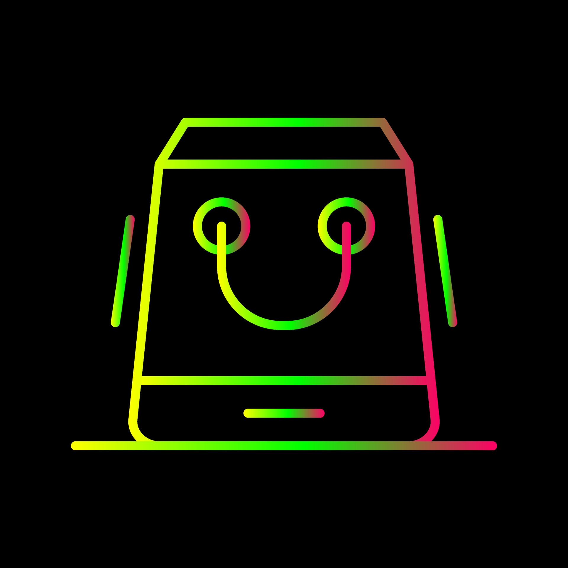 Shopping Bag Line Icon 20224491 Vector Art At Vecteezy