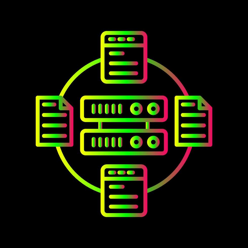 Server Vector Icon 20224796 Vector Art At Vecteezy