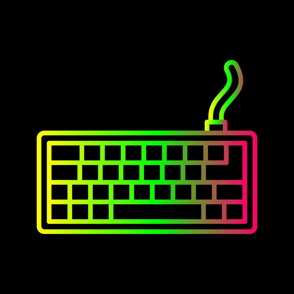 Keyboard Vector Icon 20227390 Vector Art at Vecteezy