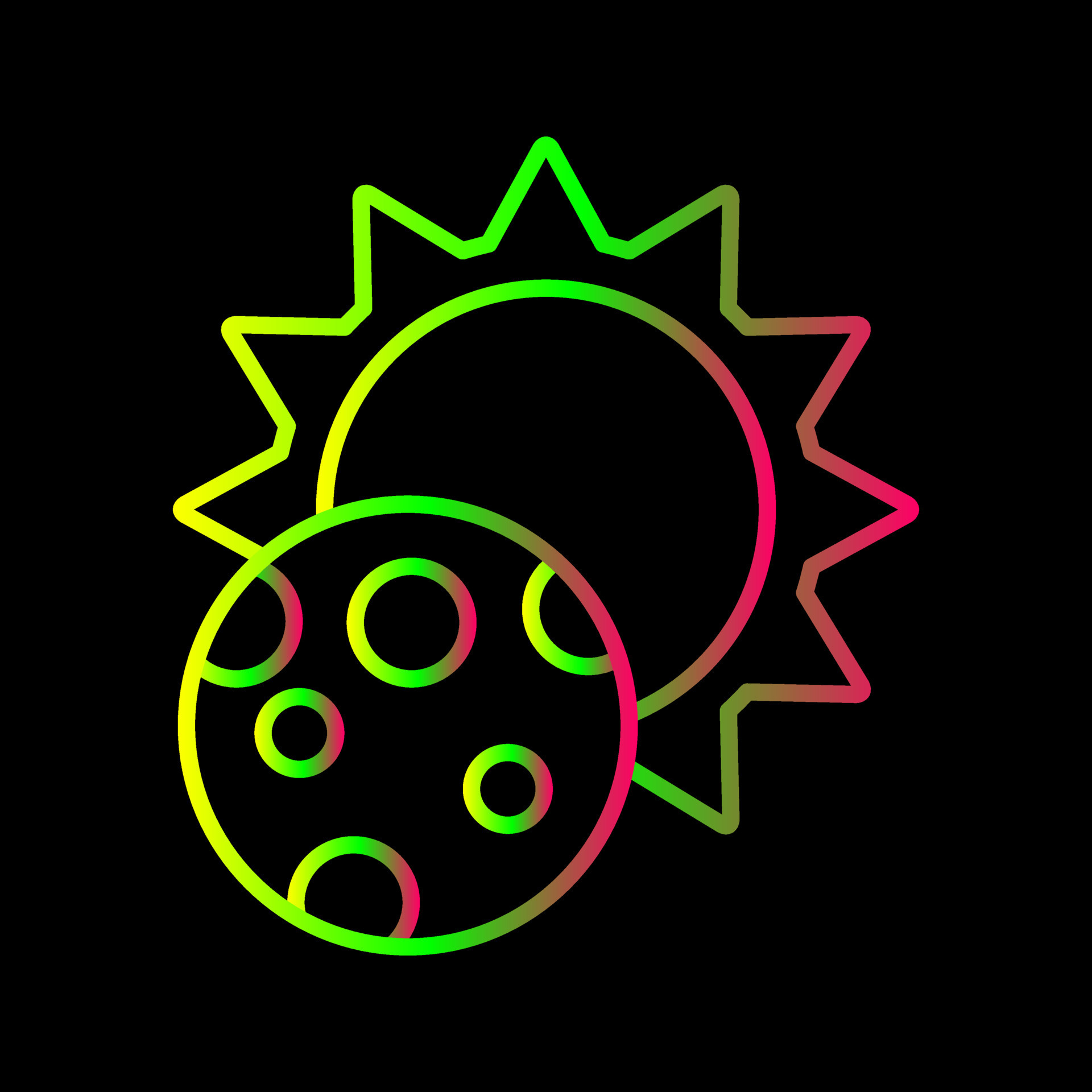 icono de vector de eclipse 20228856 Vector en Vecteezy
