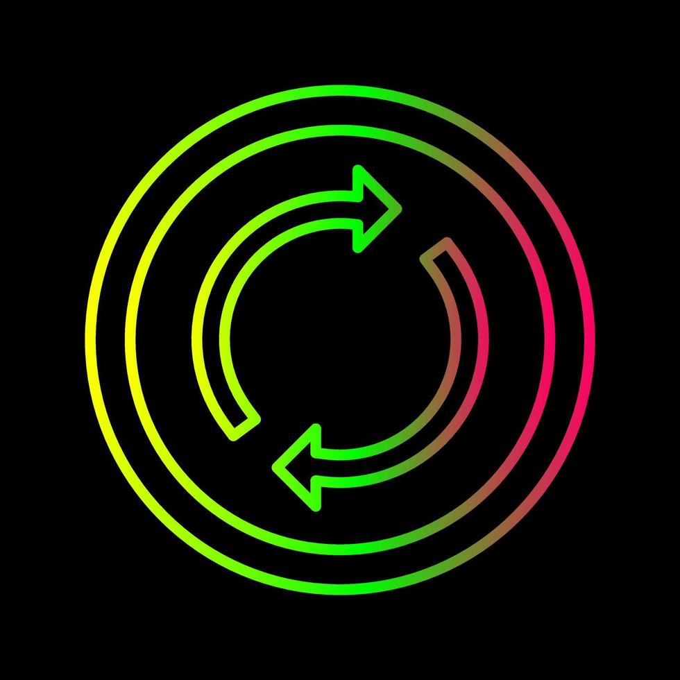 Loop Vector Icon 20229085 Vector Art at Vecteezy