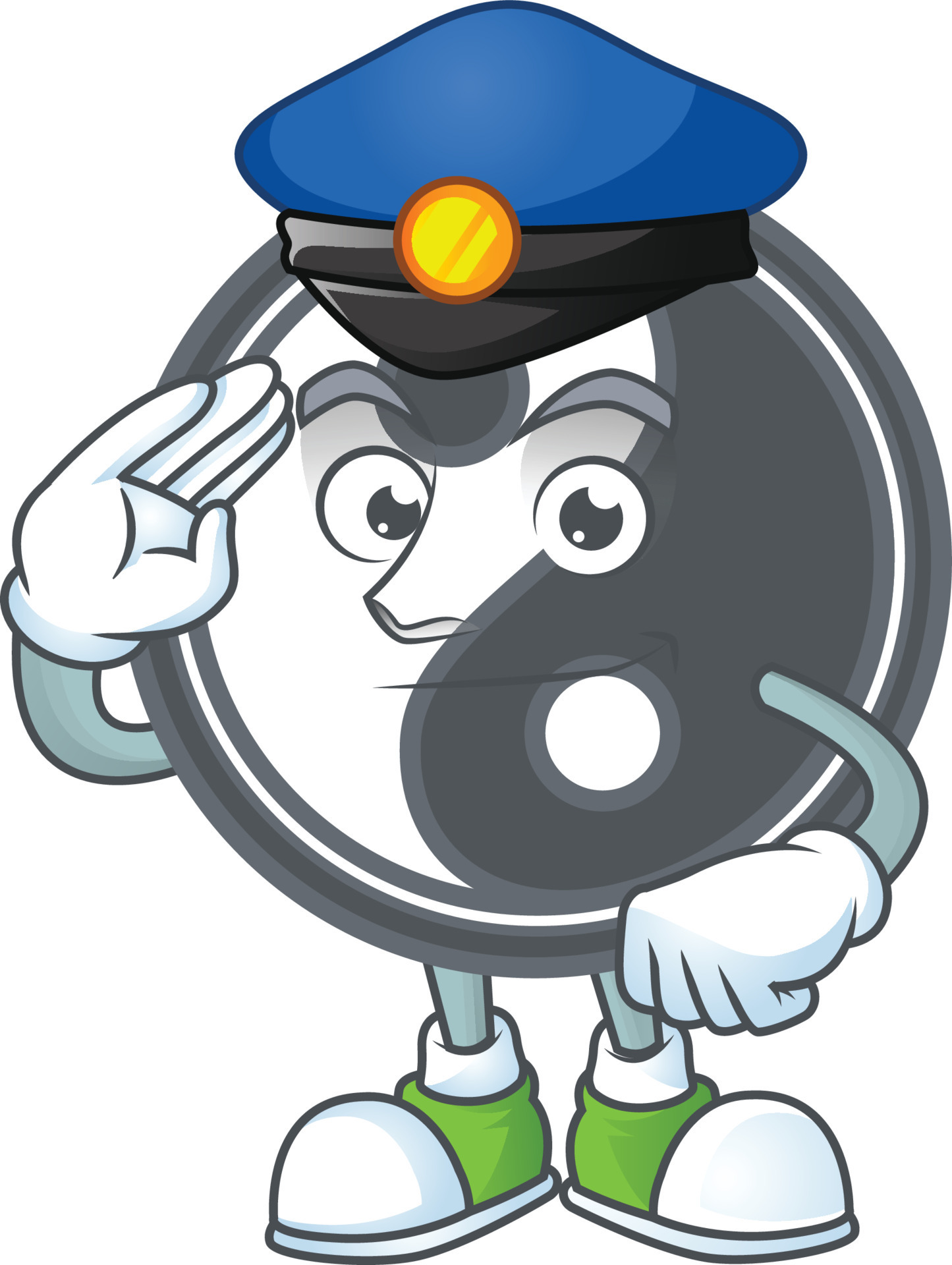 Yin Yang Cartoon Character Style 20229819 Vector Art At Vecteezy
