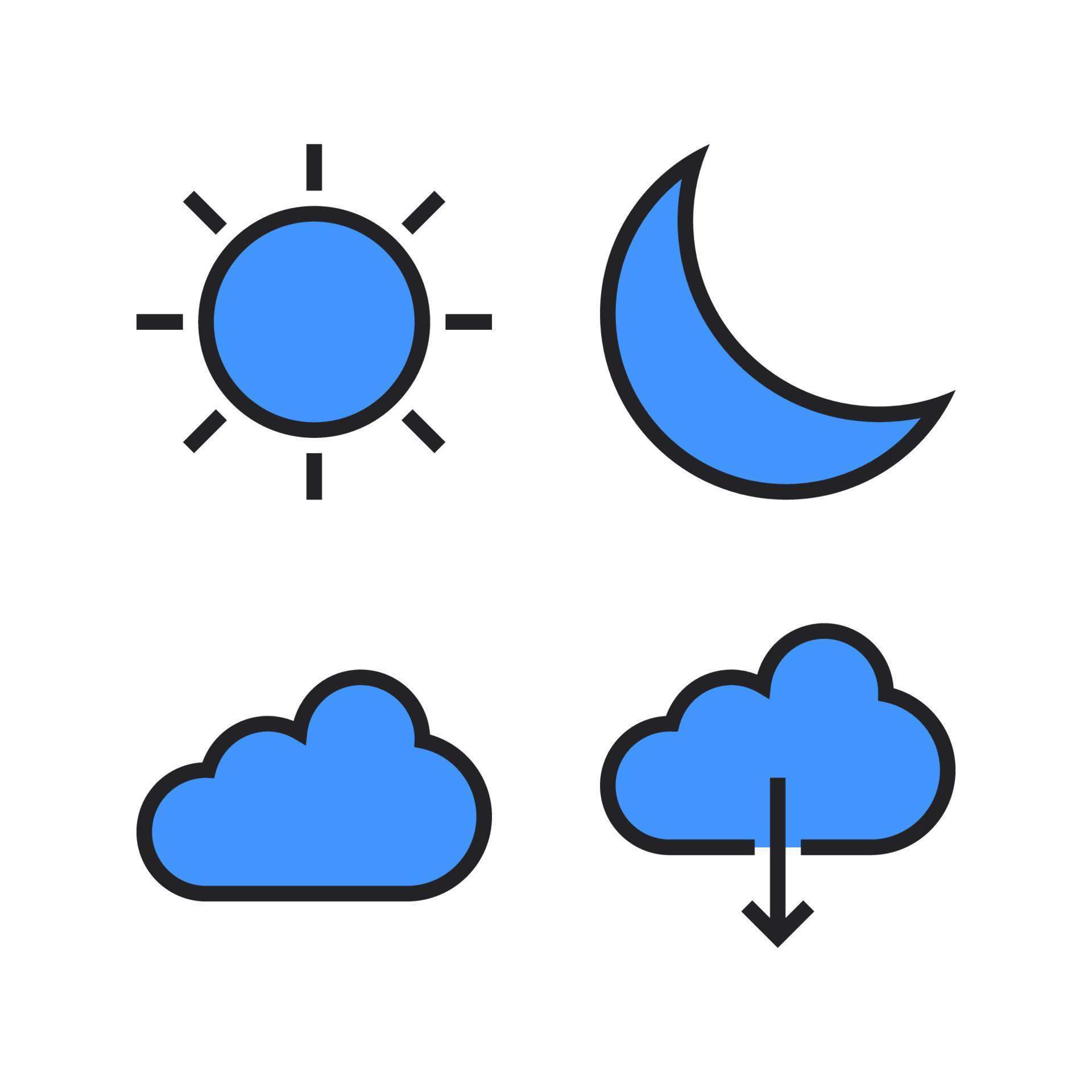 User Interface Icons Set Spark Microphone Mute Audio Perfect For Website Mobile App App