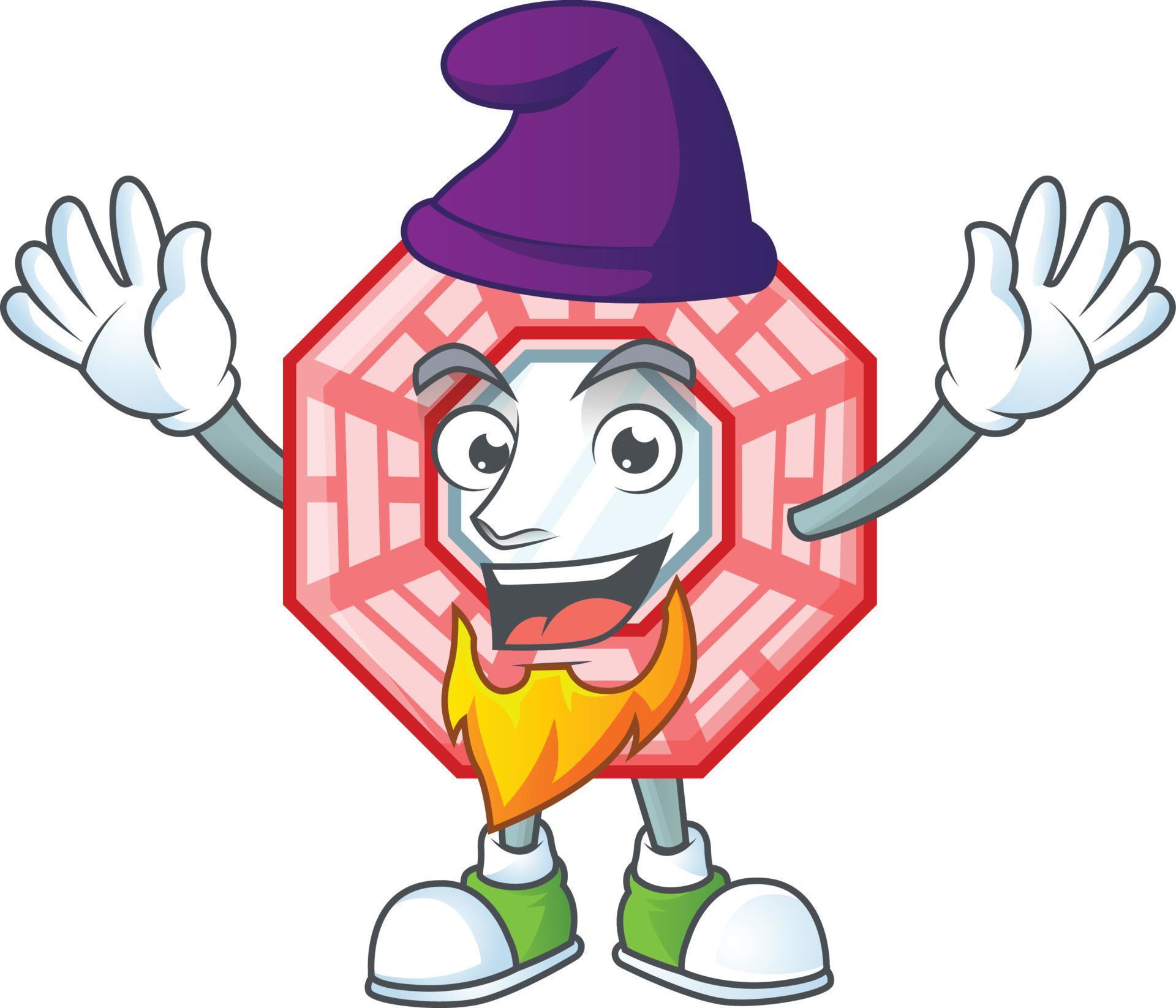 Chinese Square Feng Sui Cartoon Character Style 20232104 Vector Art At Vecteezy