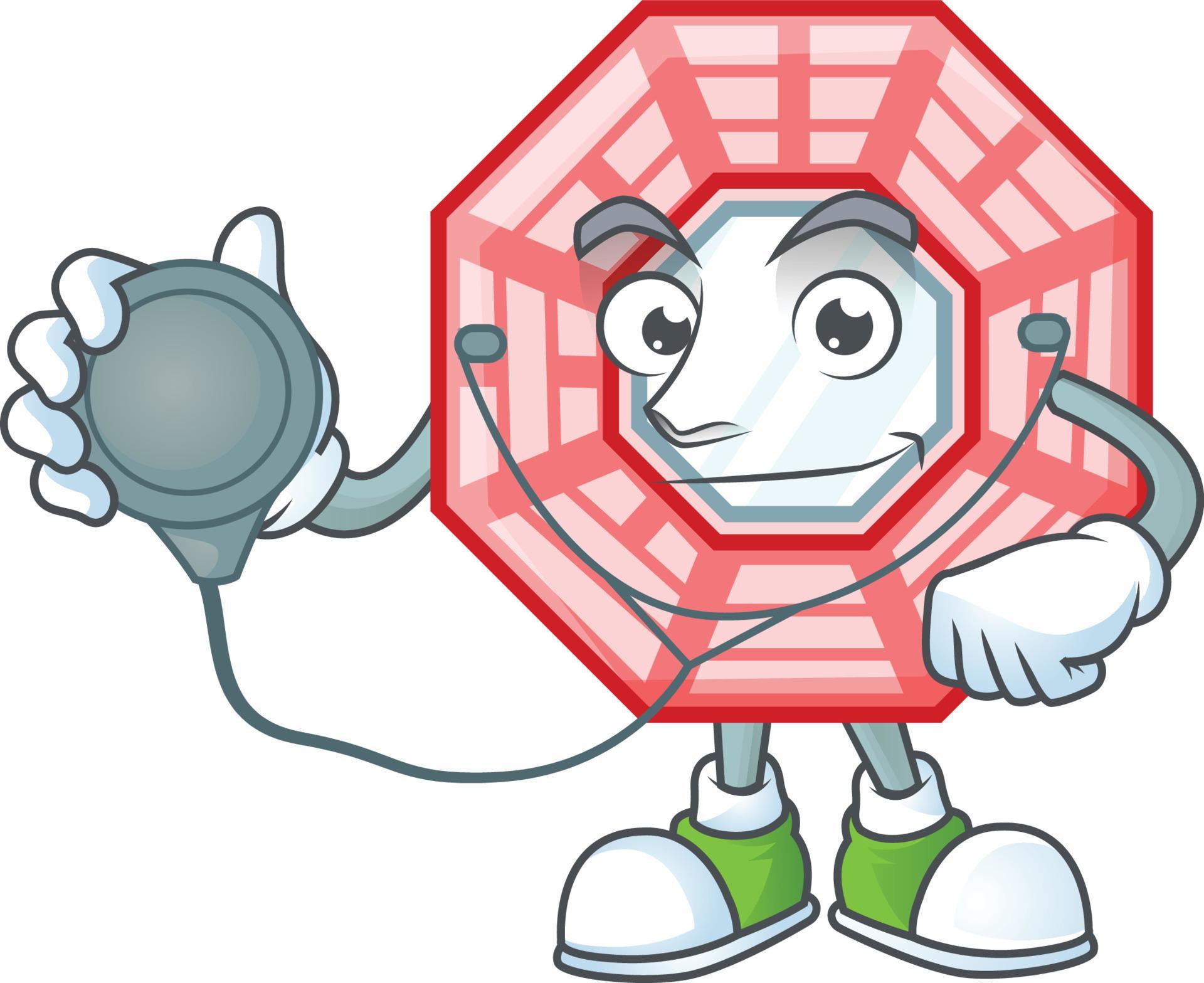 Chinese Square Feng Sui Cartoon Character Style 20232116 Vector Art At Vecteezy