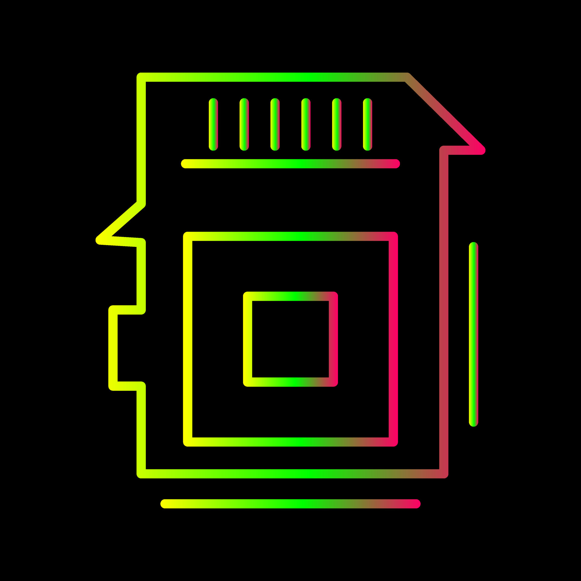 Sd Card Vector Icon 20232939 Vector Art At Vecteezy