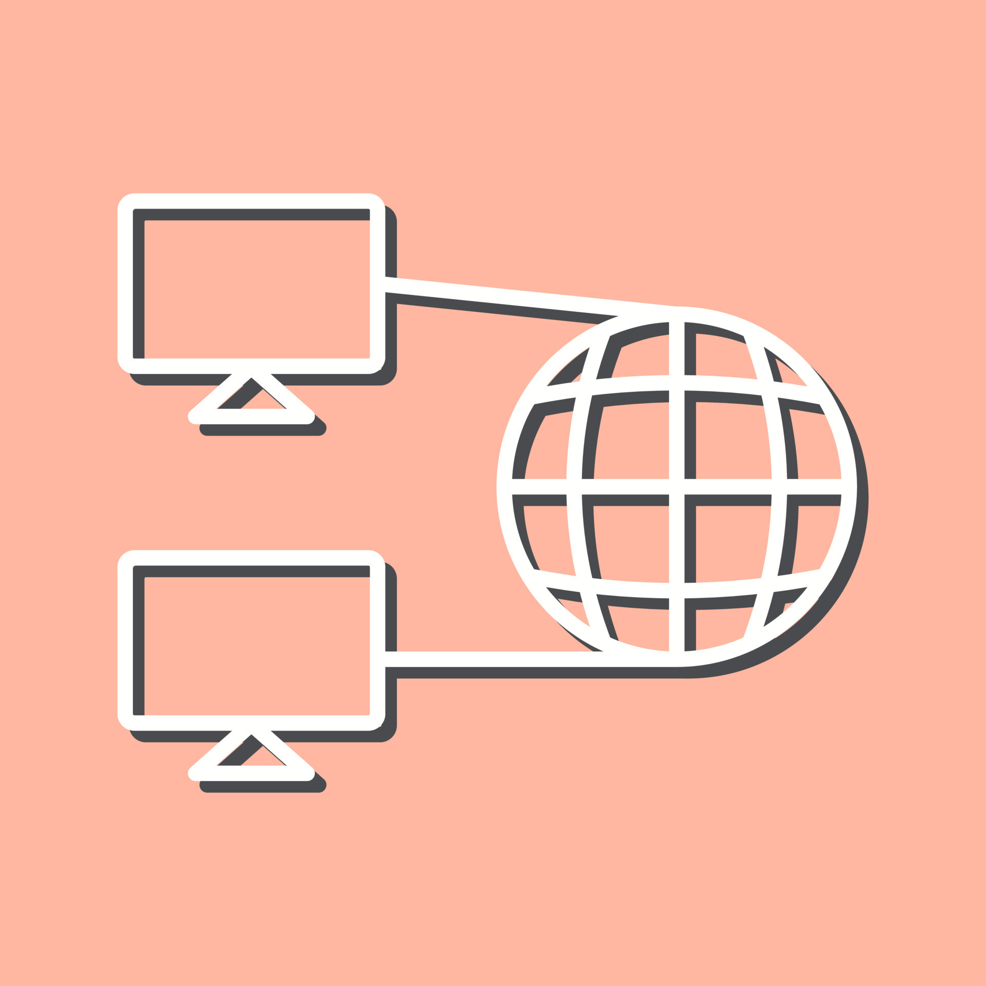 Internet Connectivity Vector Icon 20236383 Vector Art At Vecteezy