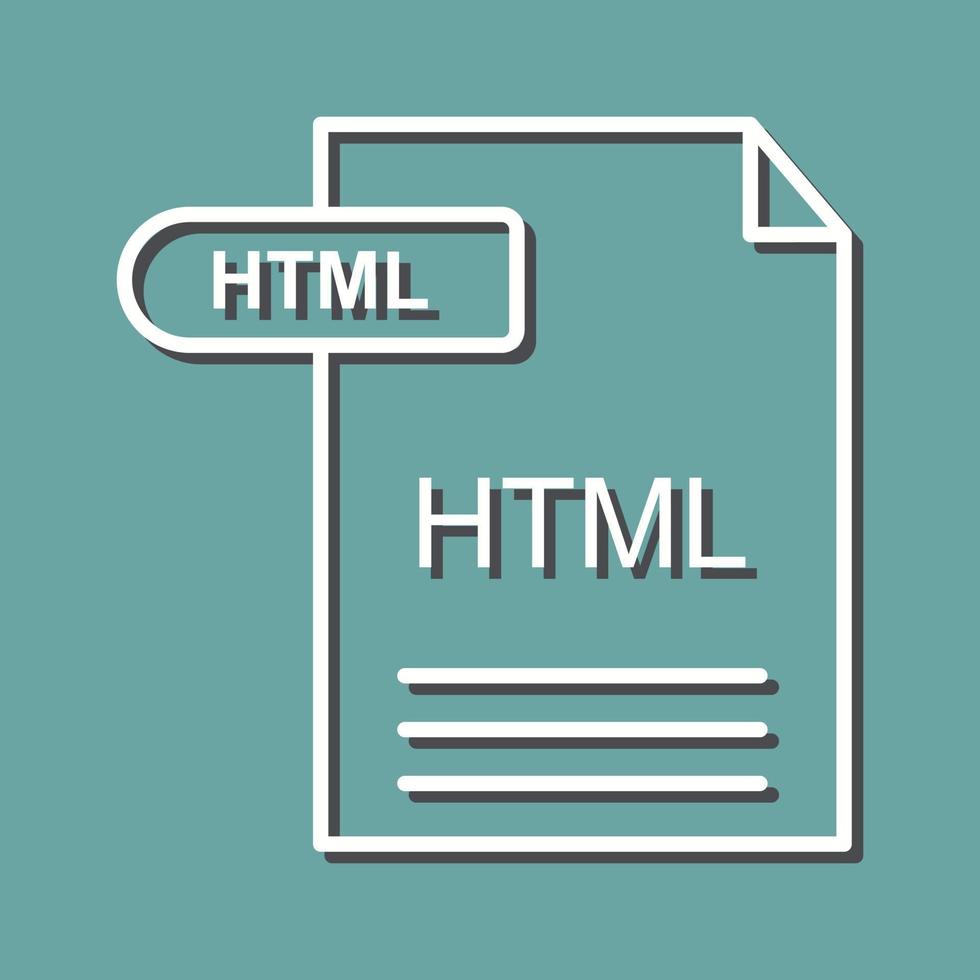 HTML Vector Icon 20237254 Vector Art at Vecteezy