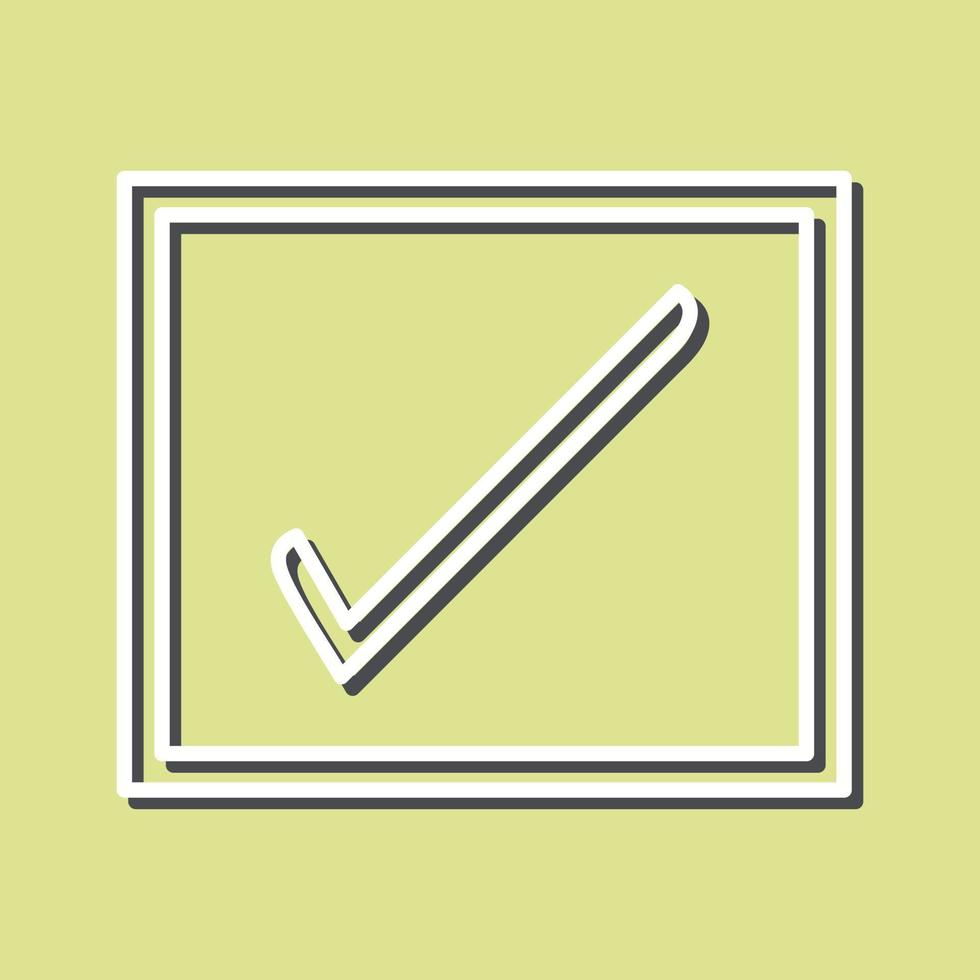 Checkbox Vector Icon 20237561 Vector Art at Vecteezy