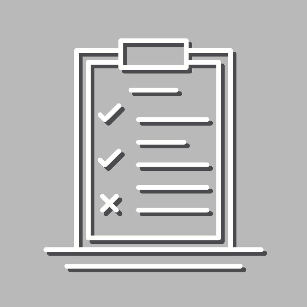 Checklist Vector Icon 20242072 Vector Art at Vecteezy