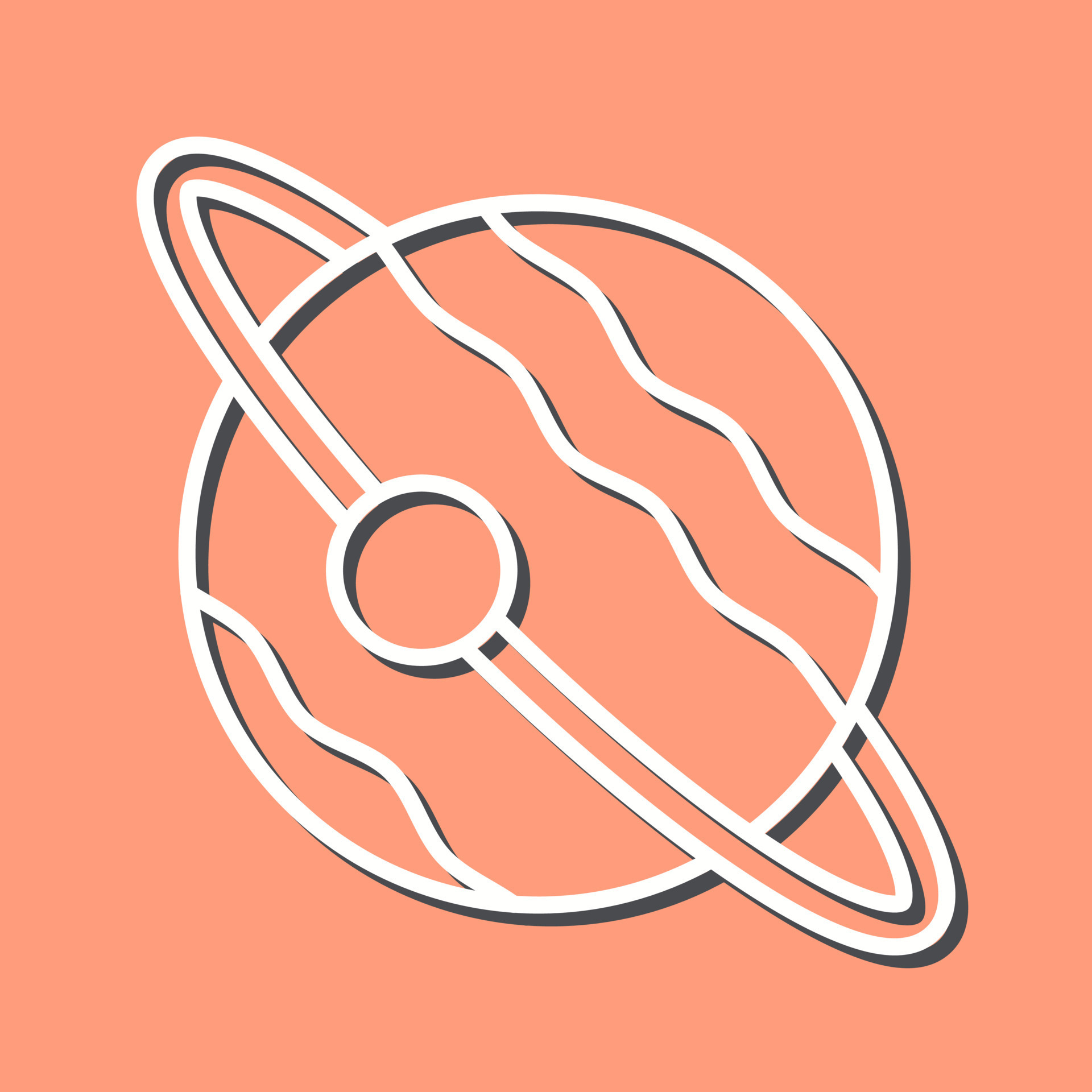 Planet Vector Icon 20243432 Vector Art at Vecteezy