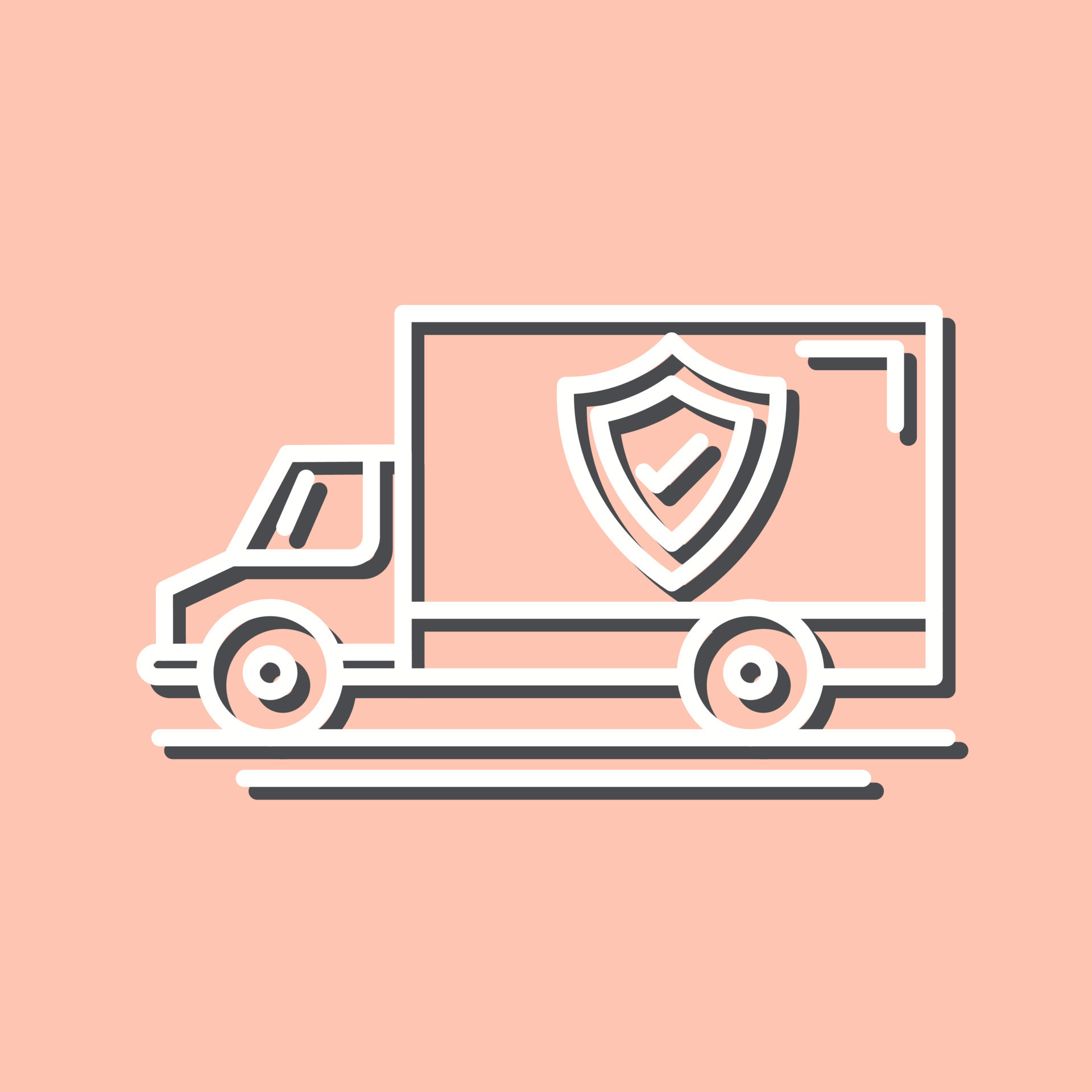 Delivery Truck Vector Icon 20245221 Vector Art at Vecteezy
