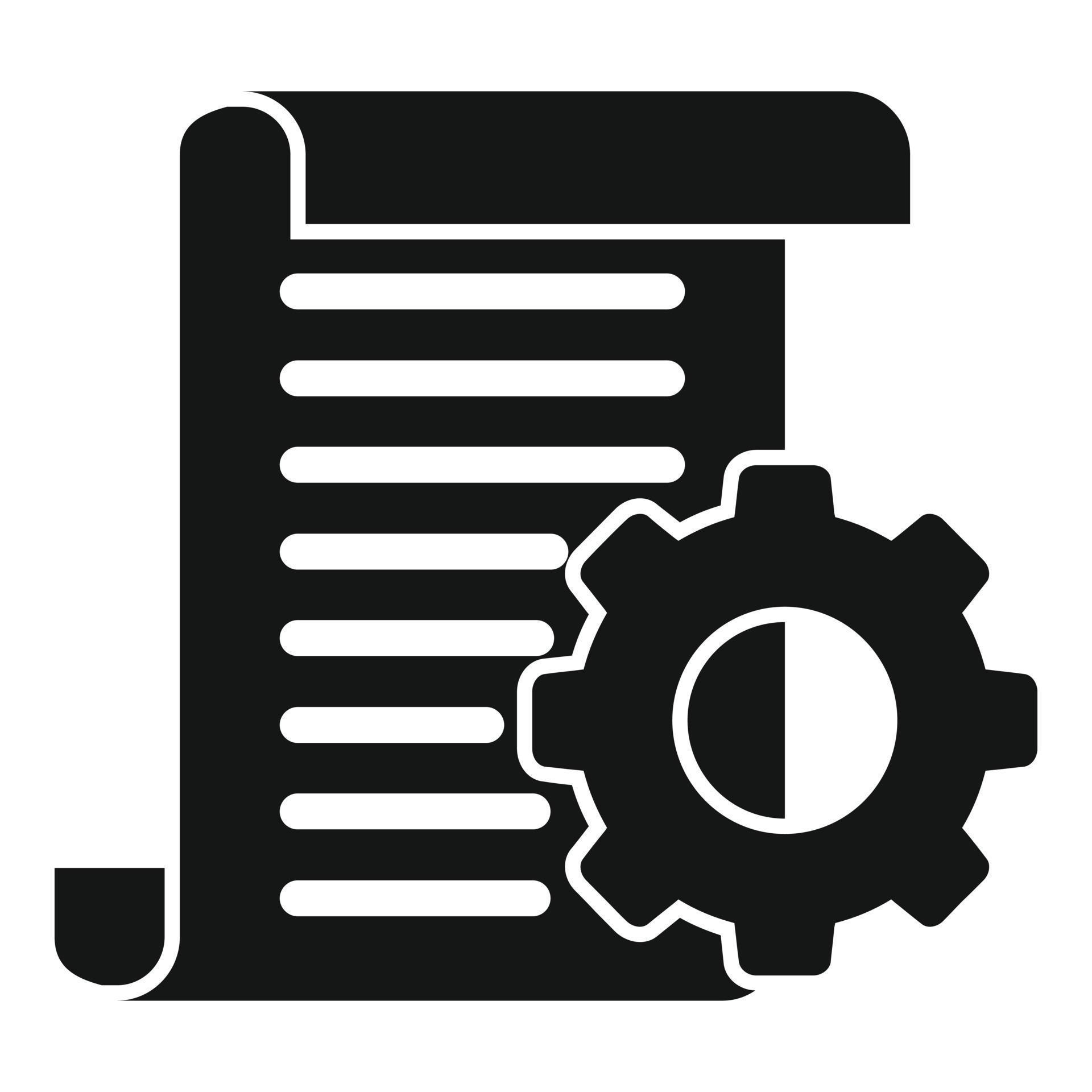 Gear project icon simple vector. Book data 20247147 Vector Art at Vecteezy