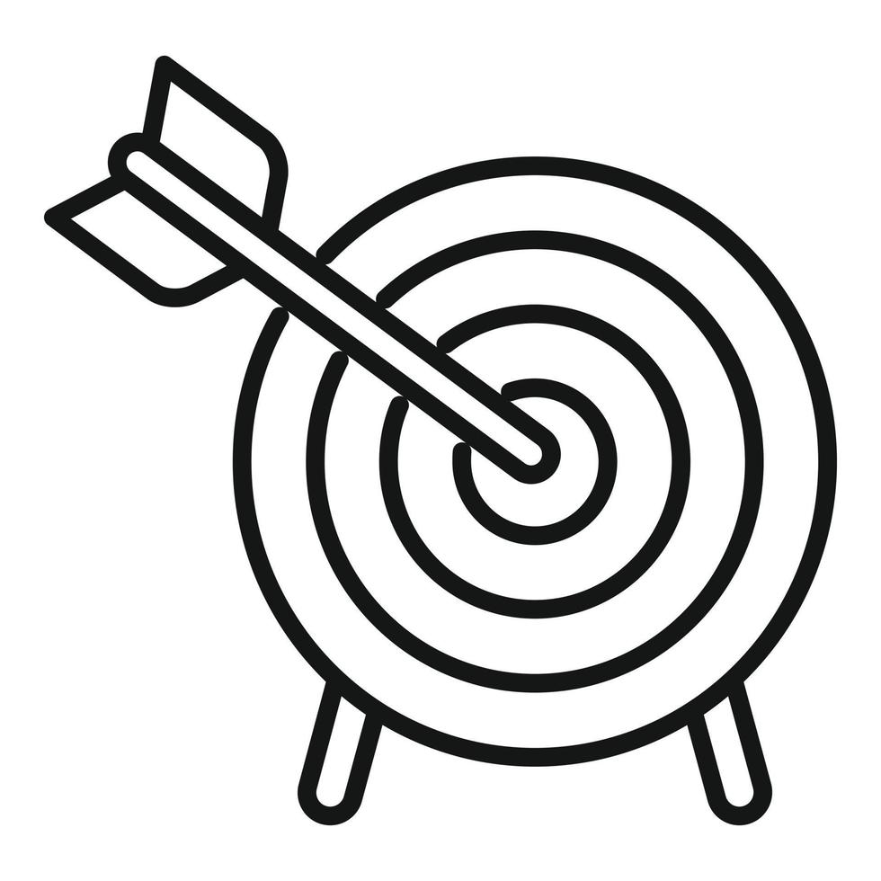 Target Value Icon Outline Vector Core Purpose 20247191 Vector Art At Vecteezy