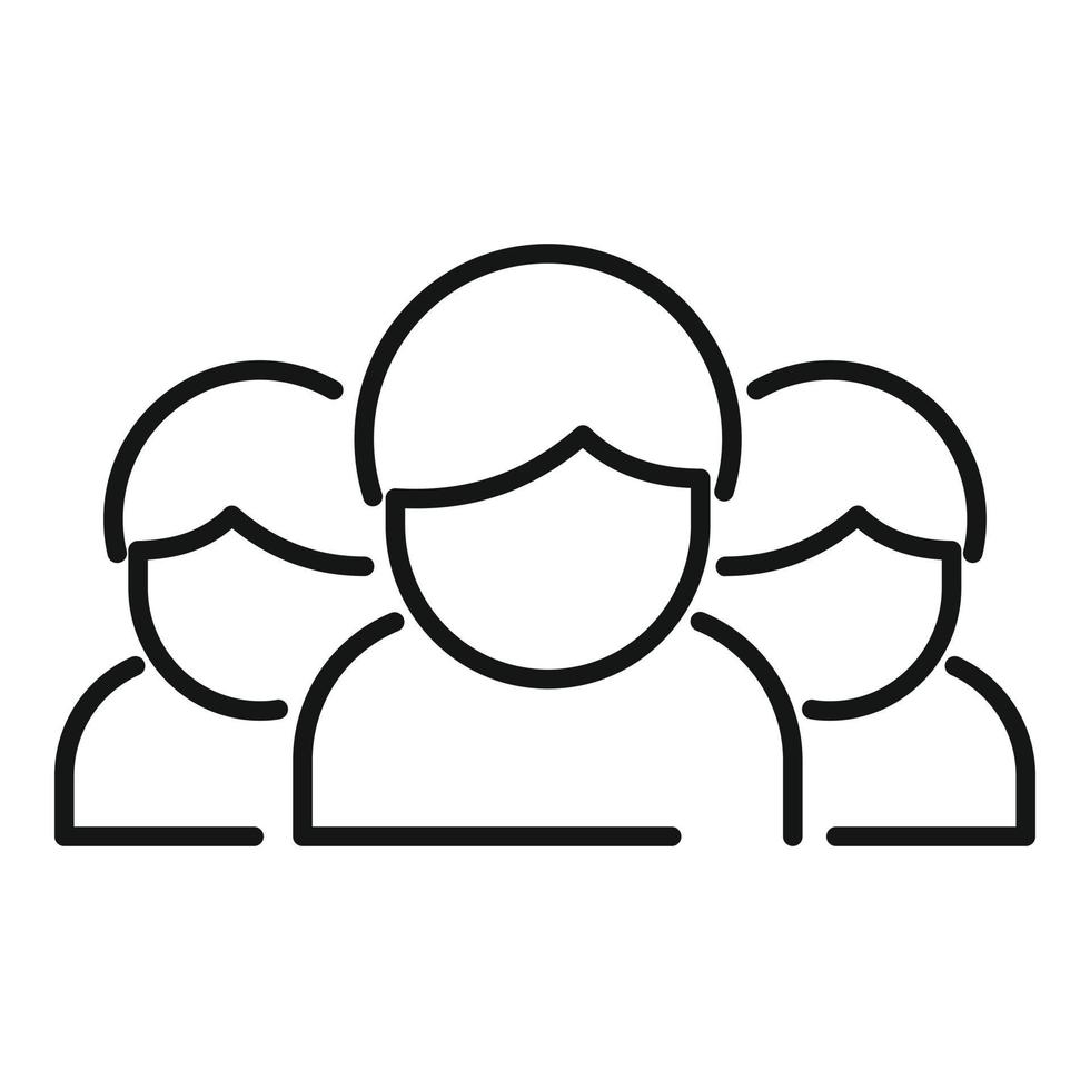 Group Core Values Icon Outline Vector Passion Culture 20247325 Vector