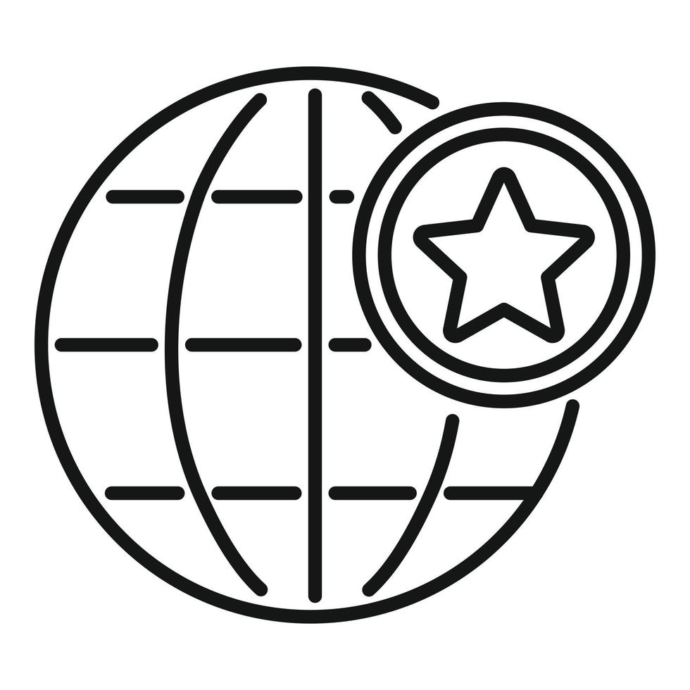 Global Brand Ambassador Icon Outline Vector Social Media 20247384 Vector Art At Vecteezy