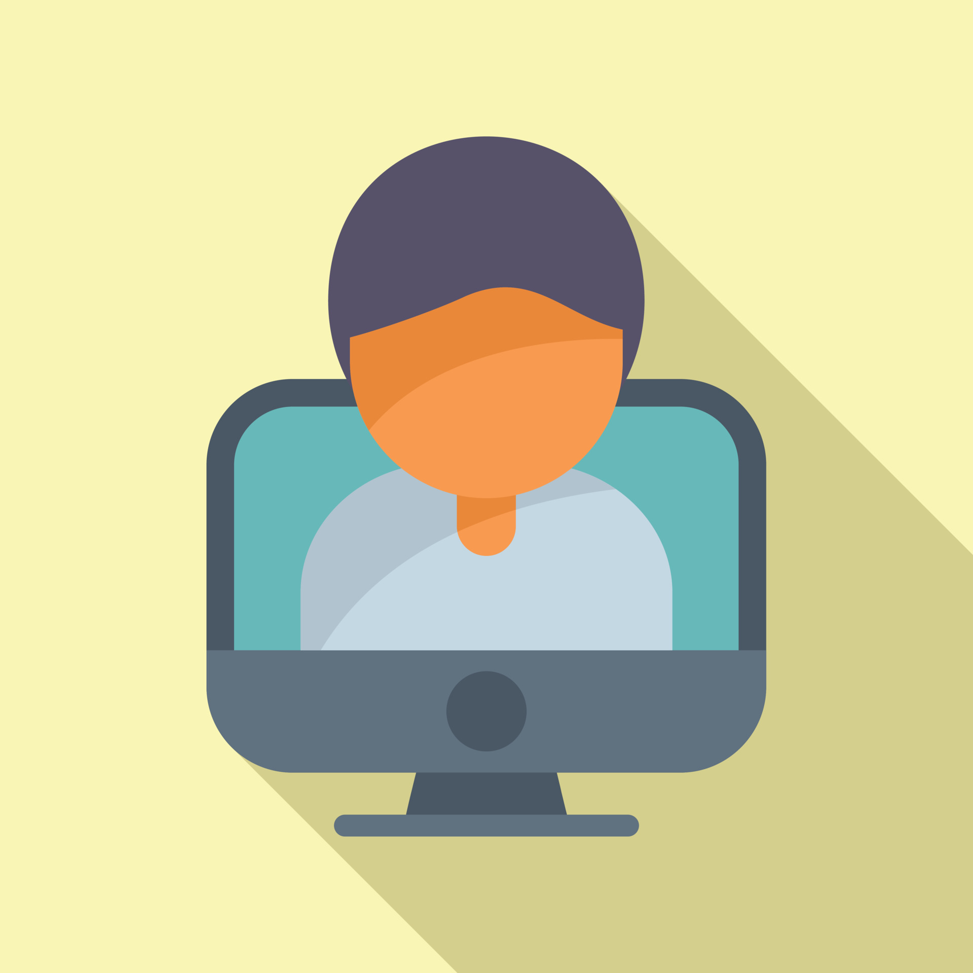 Online Brand Ambassador Icon Flat Vector Social Media 20247480 Vector