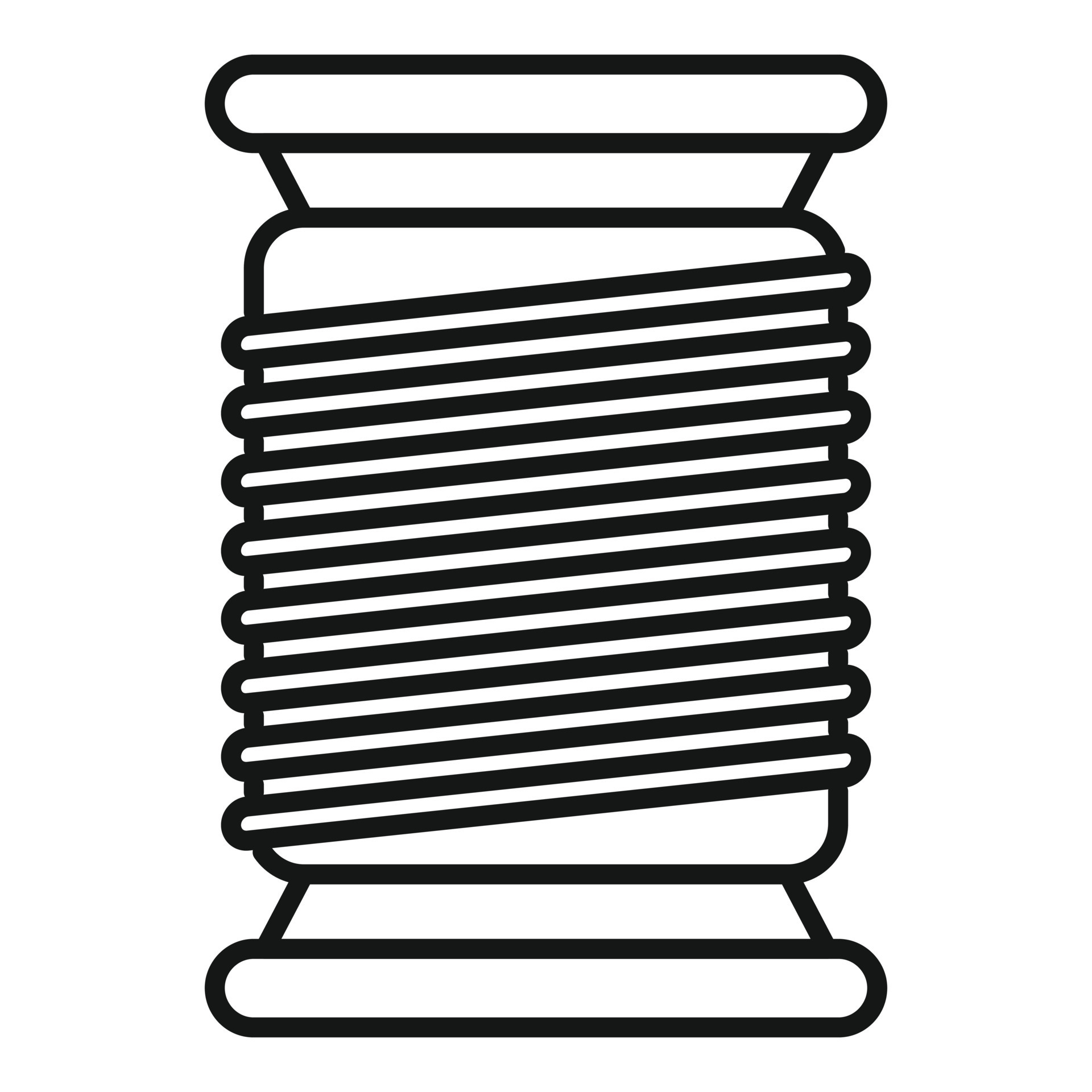 Thread Bobine Icon Outline Vector Cotton Sewing 20248191 Vector Art At