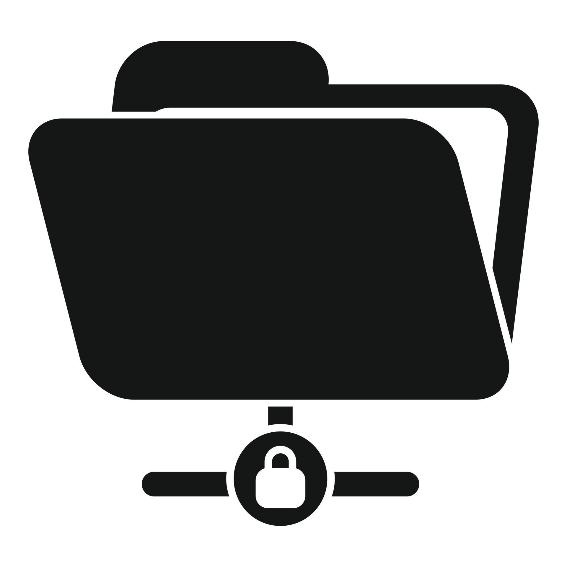 Network Folder Password Protection Icon Simple Vector Personal Login 20248576 Vector Art At