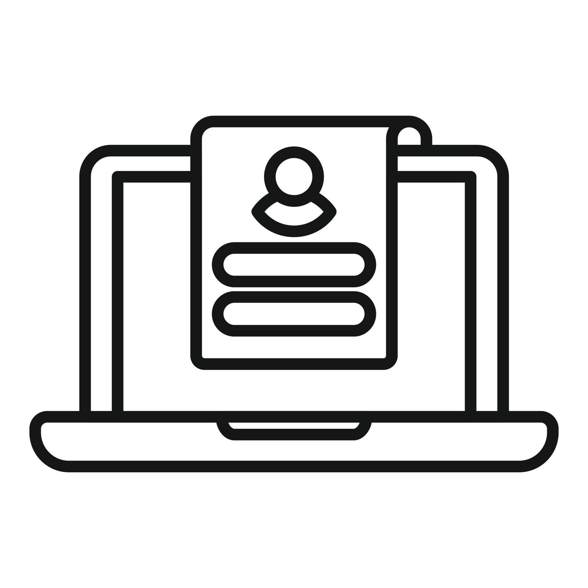 Login Password Protection Icon Outline Vector Screen Account 20248608