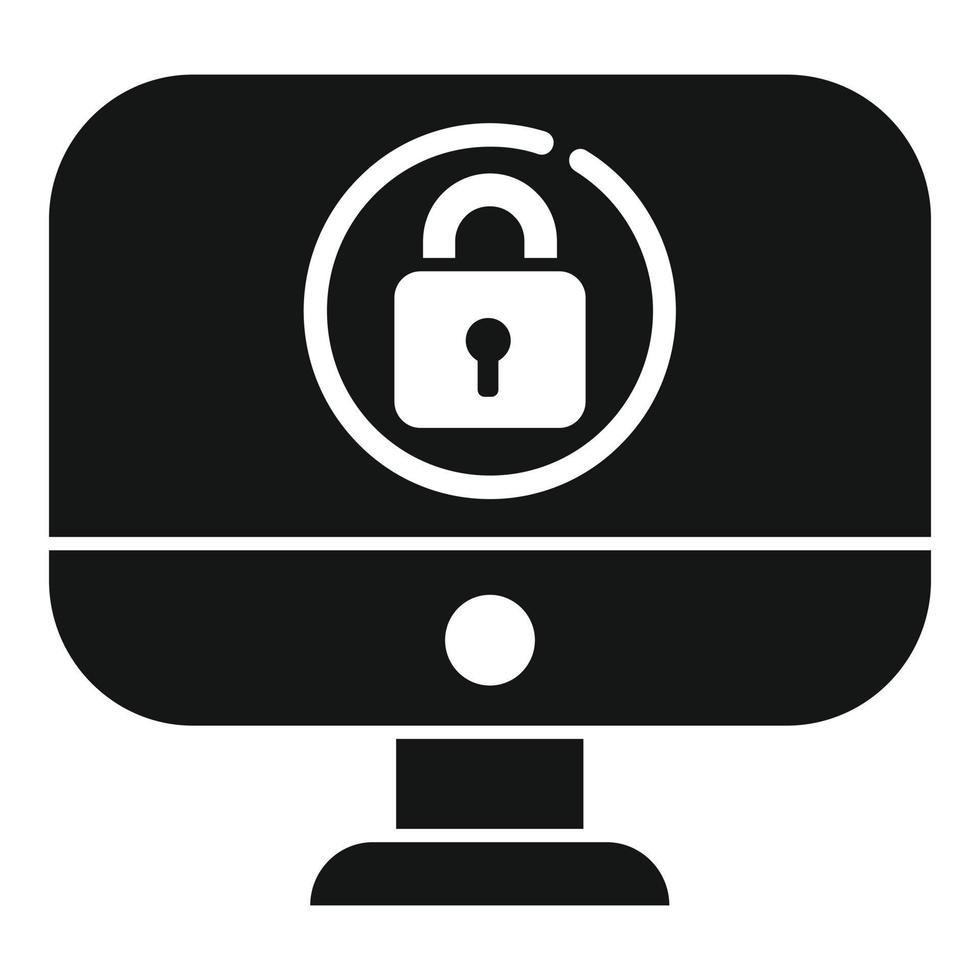 Computer Ssl Certificate Icon Simple Vector Safe Data 20248680 Vector
