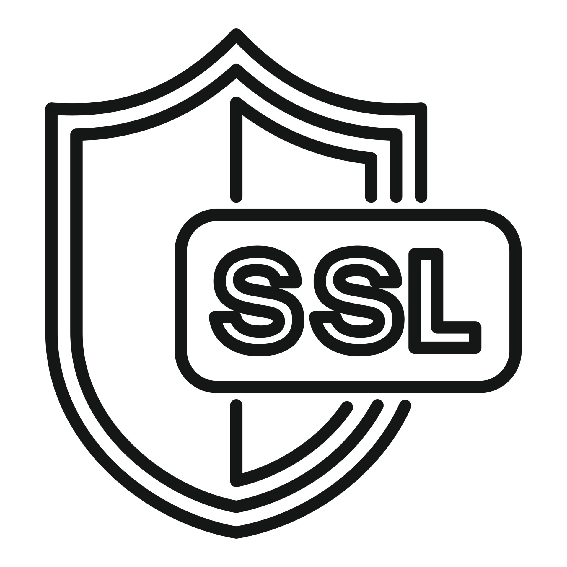 Ssl Certificate Shield Icon Outline Vector Safe Data 20248691 Vector Art At Vecteezy