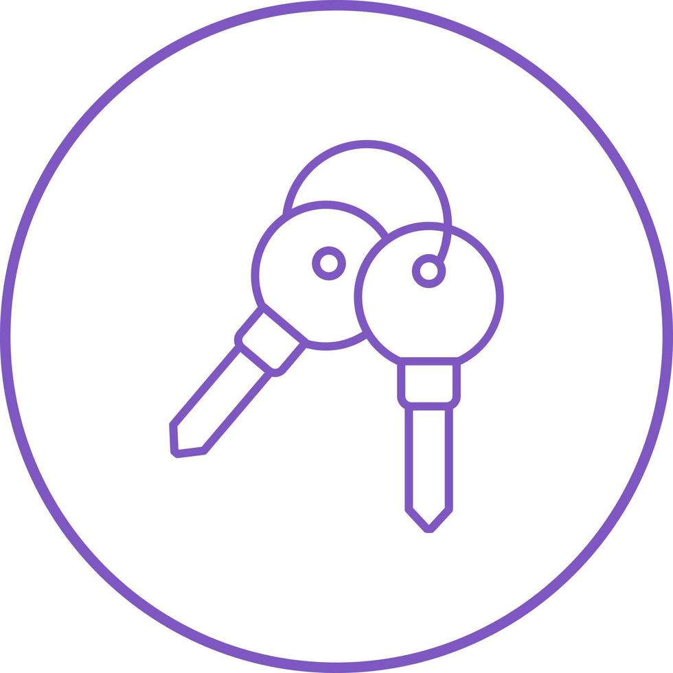 Keys Vector Icon 20248988 Vector Art at Vecteezy