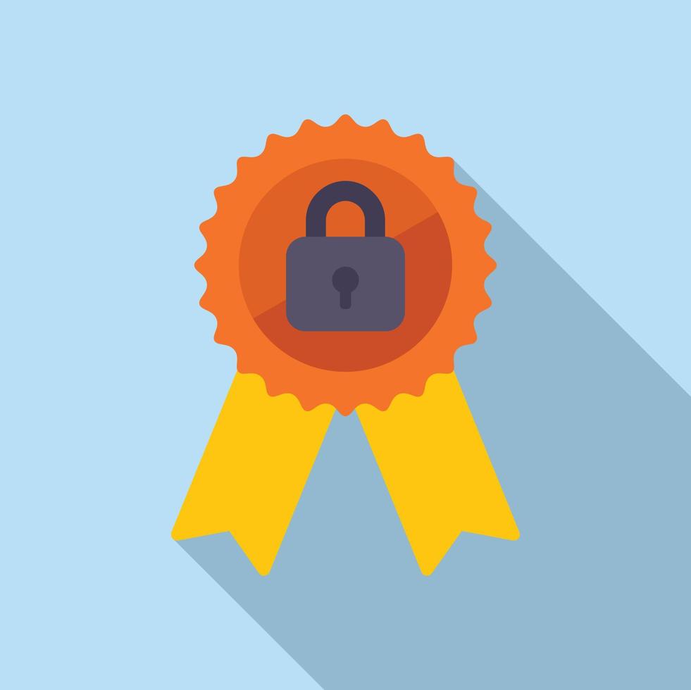 Emblem Ssl Certificate Icon Flat Vector Web Secure 20249168 Vector Art