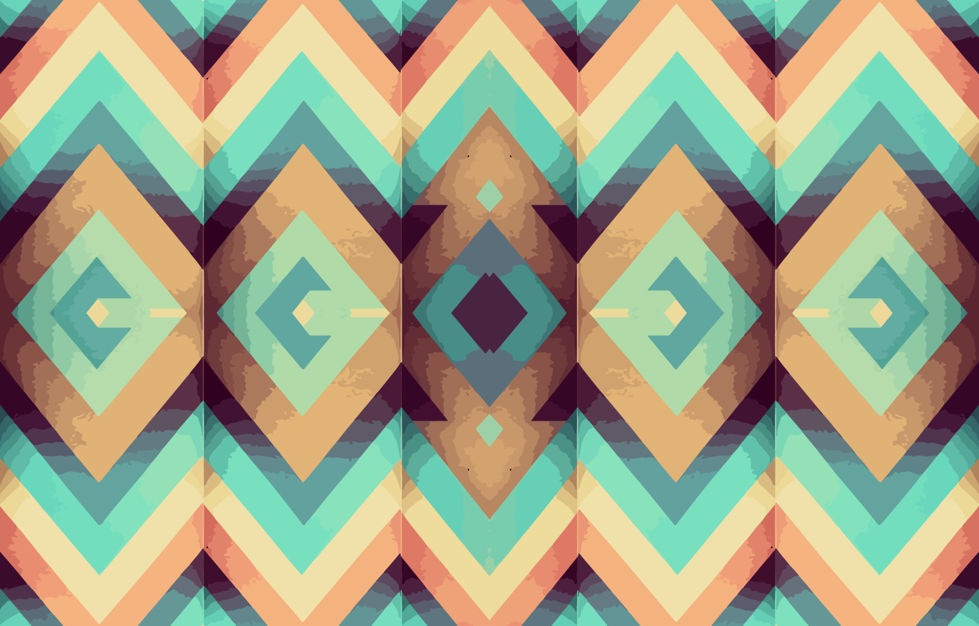 Zigzag seamless pattern pastel tone. Abstract folk ethnic tribal ...