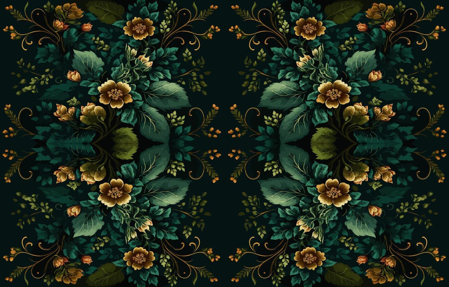 floral sin costura tela modelo en oscuro tono. resumen tela textil ... floral sin costura tela modelo en oscuro tono. resumen tela textil ...