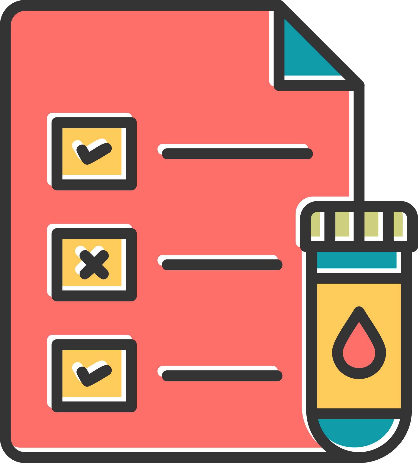 Medical Test Report Vector Icon 20255105 Vector Art at Vecteezy Medical Test Report Vector Icon 20255105 Vector Art at Vecteezy