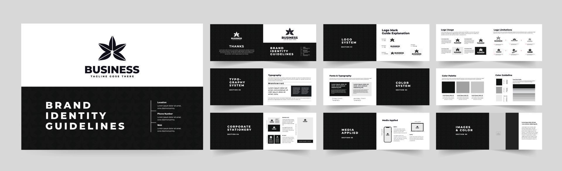 Brand guideline landscape brand guideline manual brand guideline layout ... Brand guideline landscape brand guideline manual brand guideline layout ...